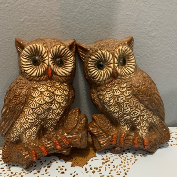 Vintage | Wall Decor | Vintage Owl Wall Plaques | Poshmark